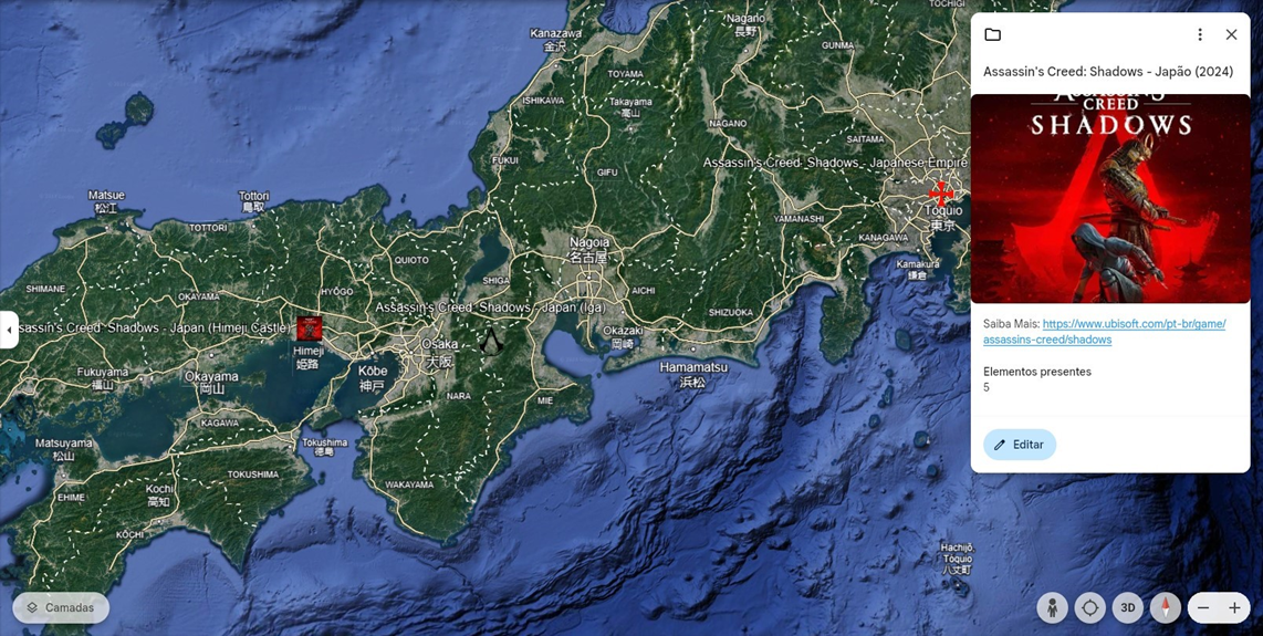 Assassin’s Creed: O Tamanho Real dos Mapas – Reviews de Jogos